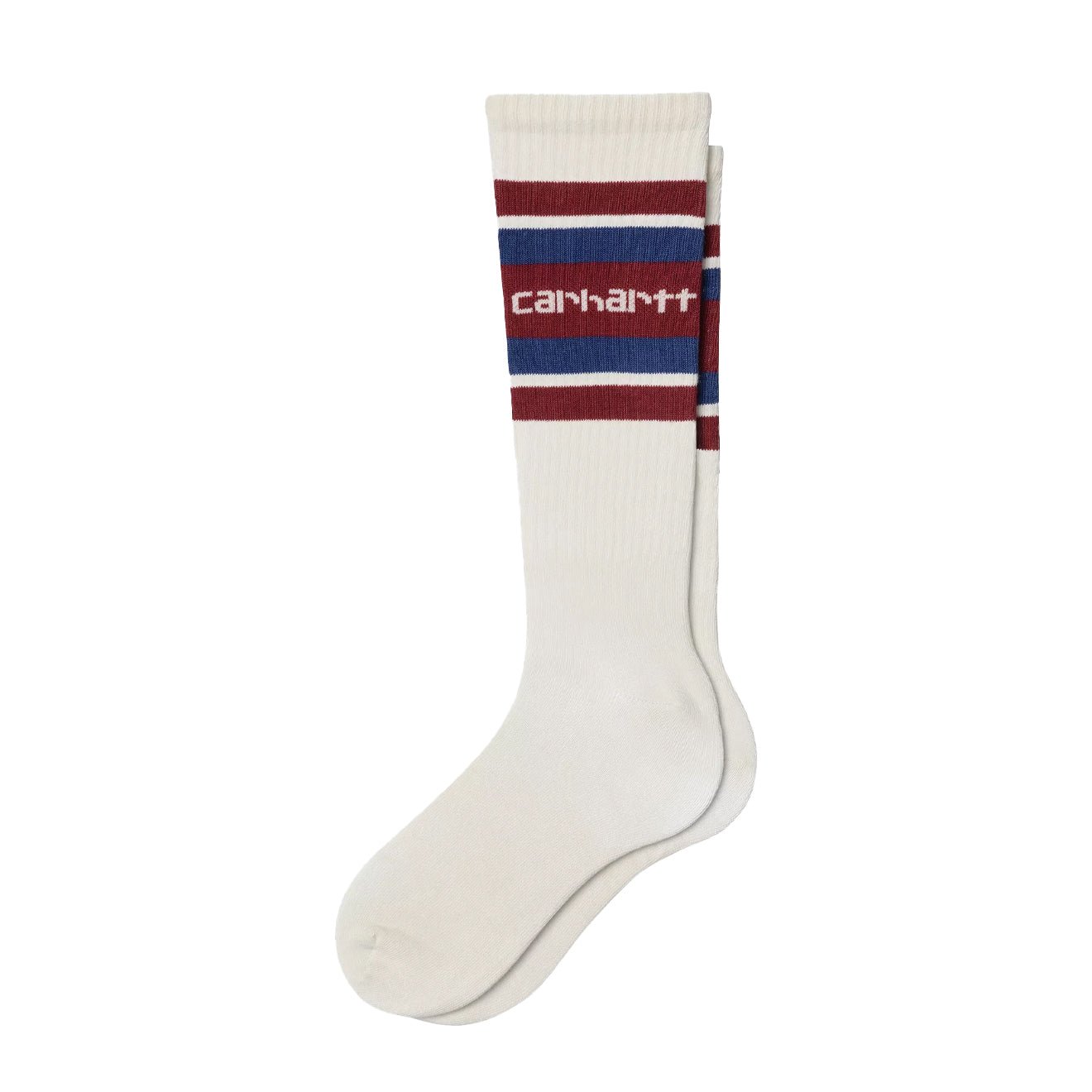 Carhartt WIP Connors Socks Natural / Scarlet / Wolfsbane | pam pam