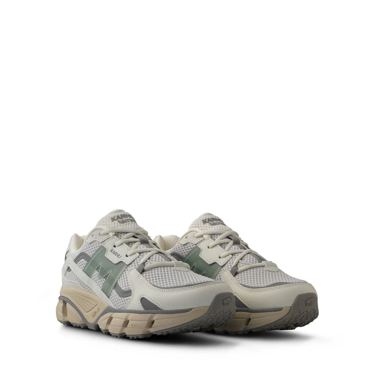 Karhu Womens Super Fulcrum Trainer Icicle / Green Milieu | pam pam