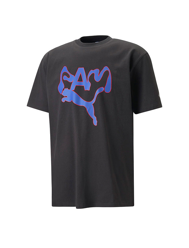 Puma x P.A.M Graphic T-Shirt Puma Black - Womenswear | pam pam